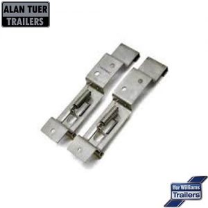 Interchangeable Number Plate Clips *Standard Rectangle* - Tuer Trailers