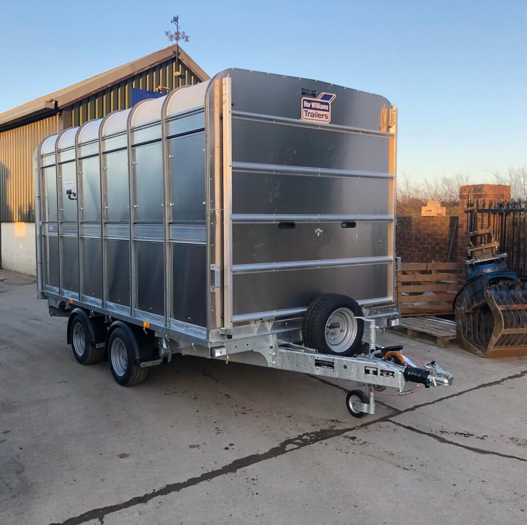 Ifor Williams DP120 12' Livestock Trailer With Sheep Decks - Tuer Trailers
