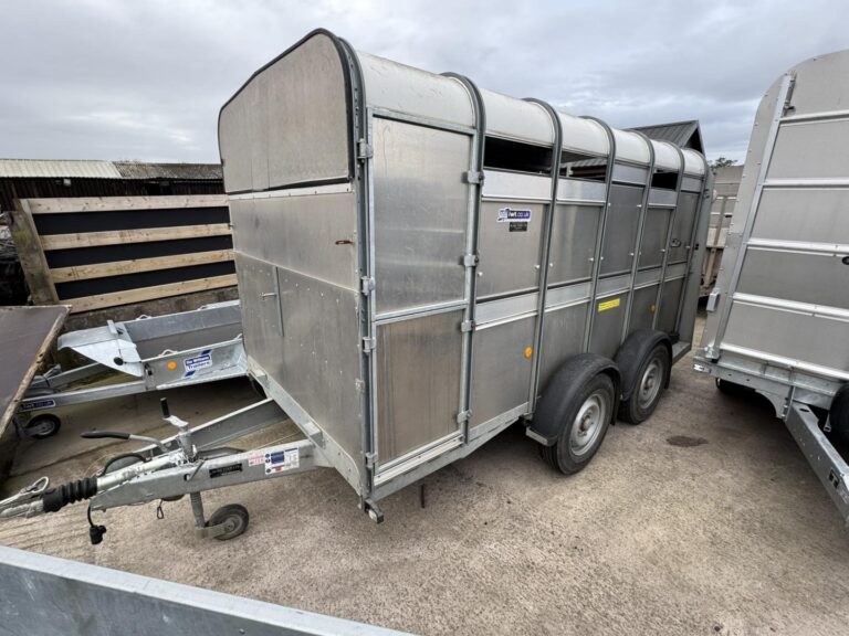2022 Ifor Williams TA510 12' Cattle Only Livestock Trailer - Tuer Trailers